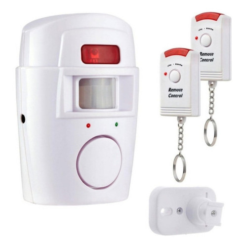 Alarme Mini S Fio Residencial Comercial 02 Controles Remoto | Shopee Brasil