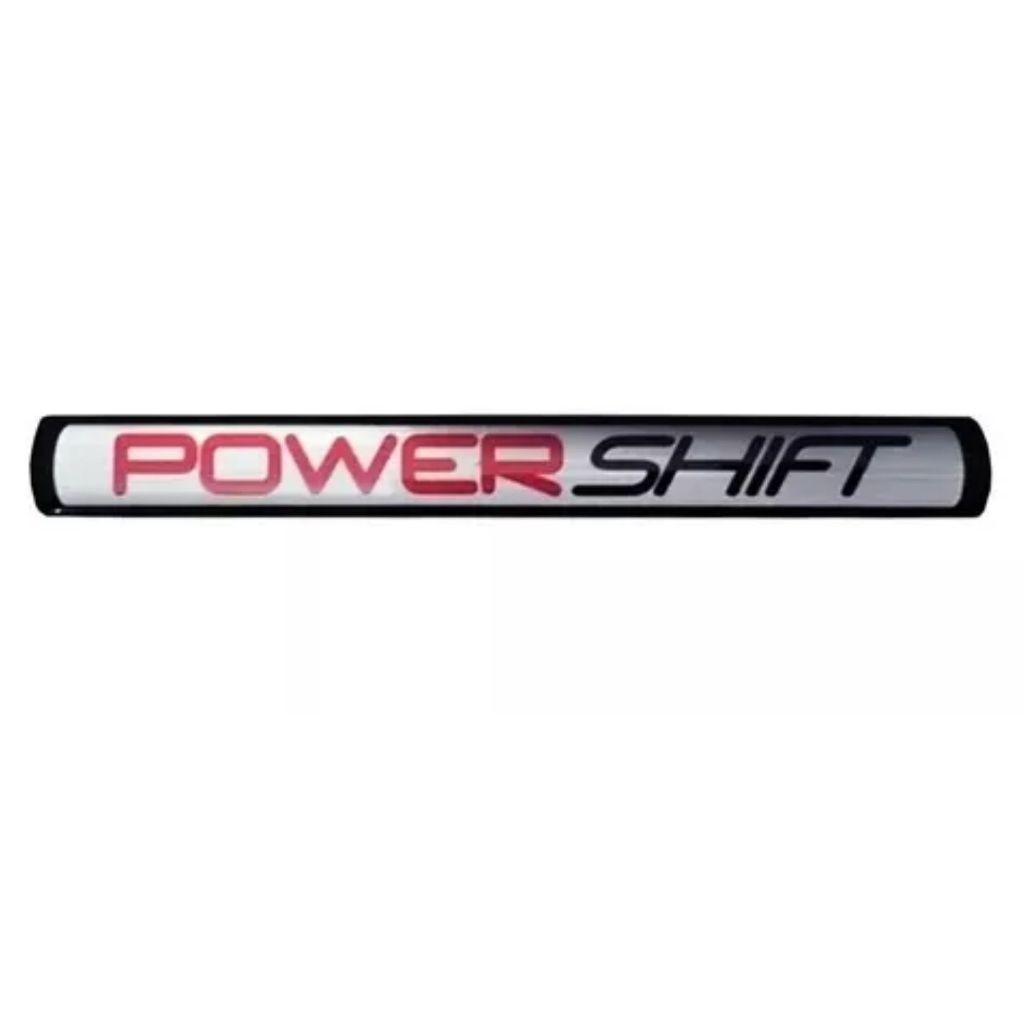 EMBLEMA POWERSHIFT FORD FOCUS FIESTA FUSION 2014 ACIMA (RESINADO ...