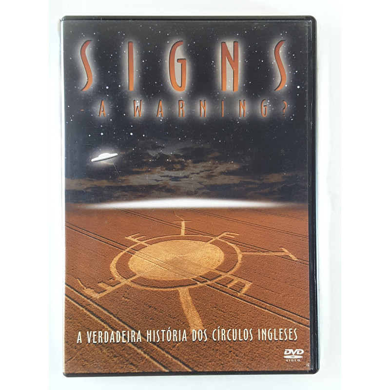 Dvd Signs A Warning | Shopee Brasil