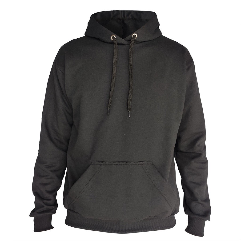 MOLETOM LISO BÁSICO BOLSO GANGURU COM CAPUZ UNISSEX VÁRIAS CORES ...