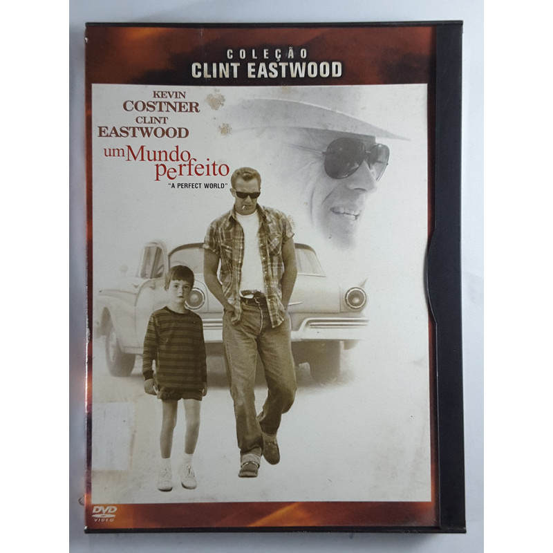 DVD Um Mundo Perfeito Kevin Costner Clint Eastwood Snapcase | Shopee Brasil