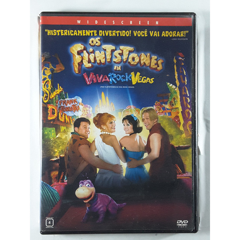 DVD Os Flintstones em Viva Rock Vegas Mark Addy | Shopee Brasil