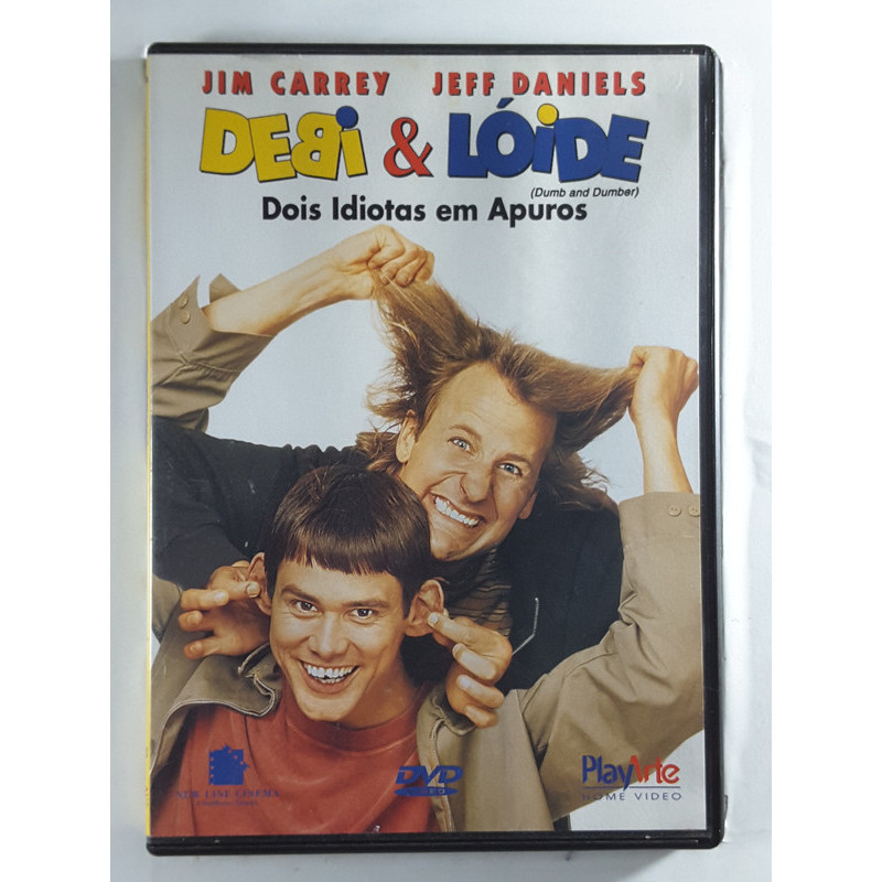 DVD Debi e Lóide Dois Idiotas em Apuros Jim Carrey | Shopee Brasil