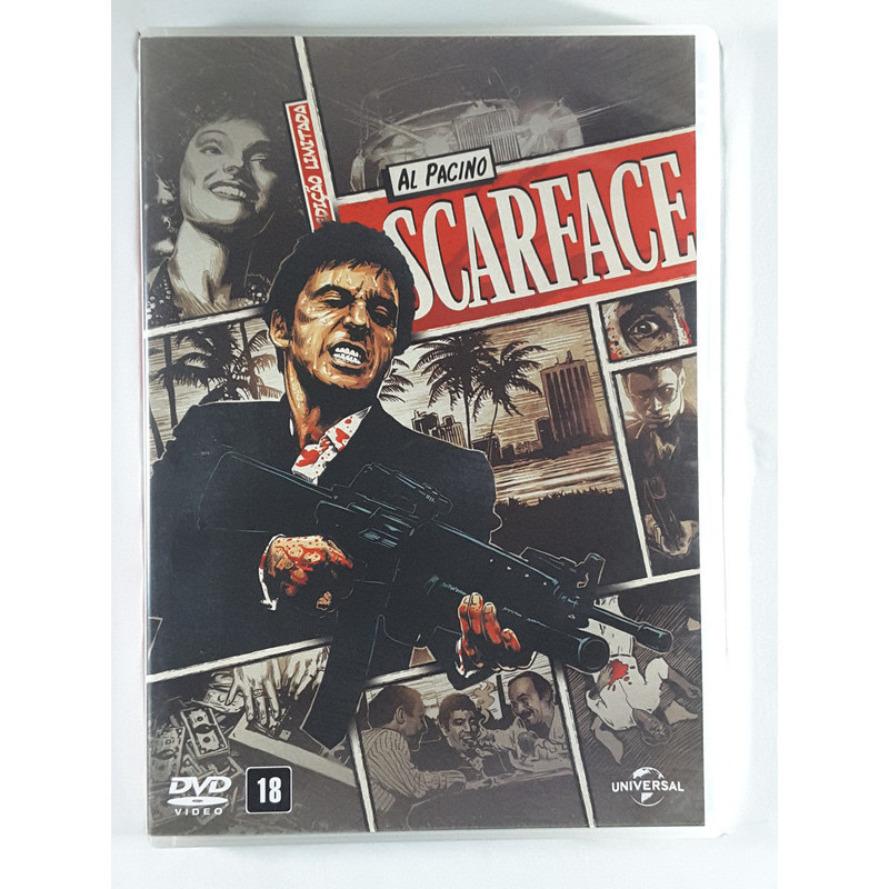 Dvd Scarface Al Pacino | Shopee Brasil