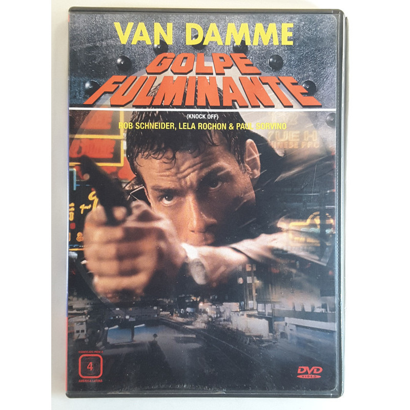 Dvd Golpe Fulminante Jean Claude Van Damme | Shopee Brasil