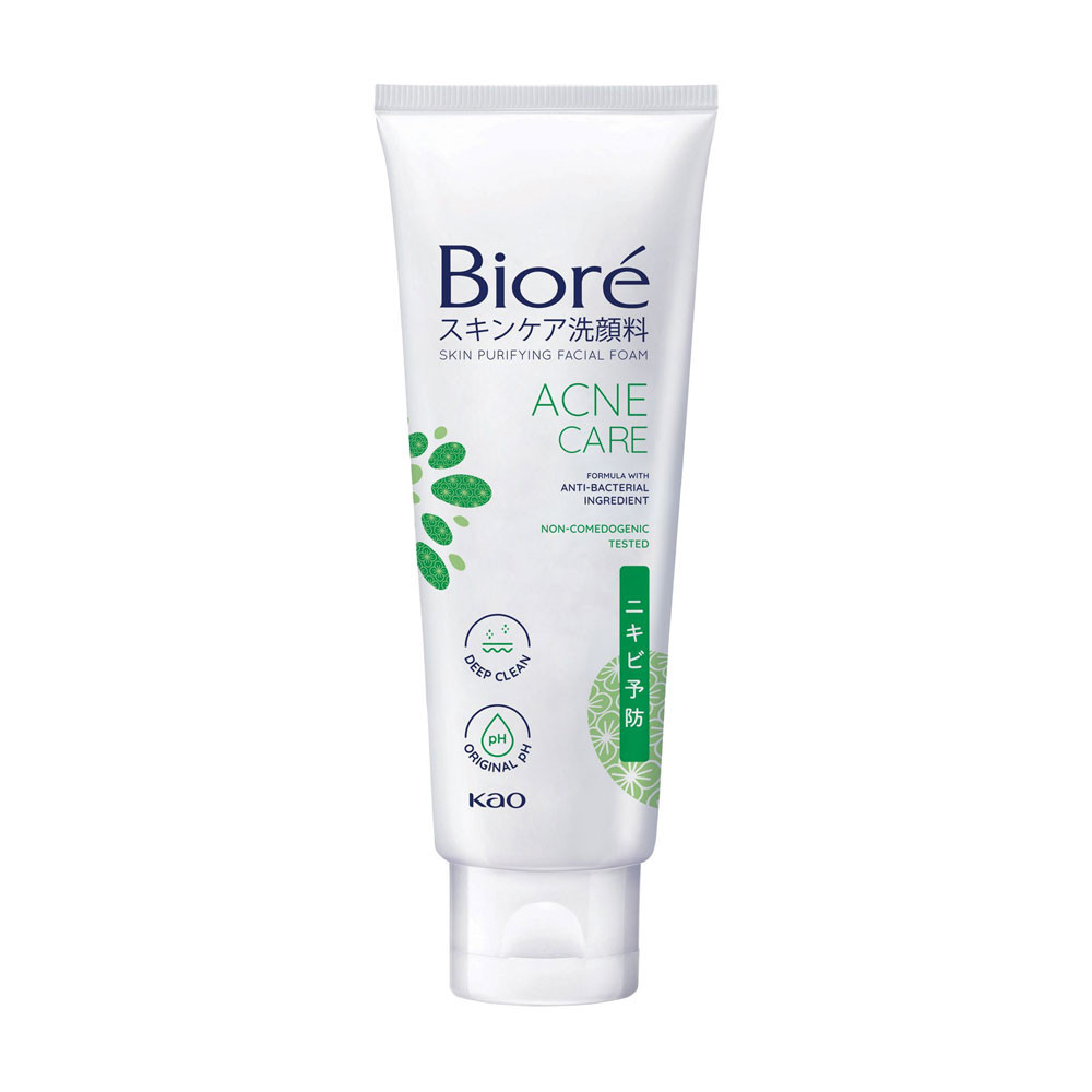 Sabonete Limpeza Facial Bioré Skin Purifying Acne Care 100g | Shopee Brasil