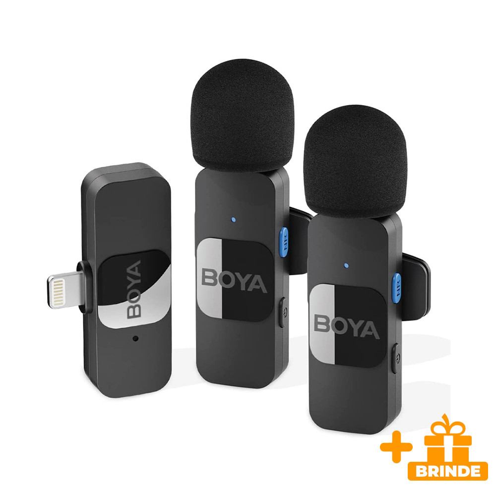 Sistema Microfone Sem Fio Boya By-v2 p/Ios 2.4G Lapela Preto | Shopee ... Sistema Microfone Sem Fio Boya By-v2 p/Ios 2.4G Lapela Preto | Shopee ...