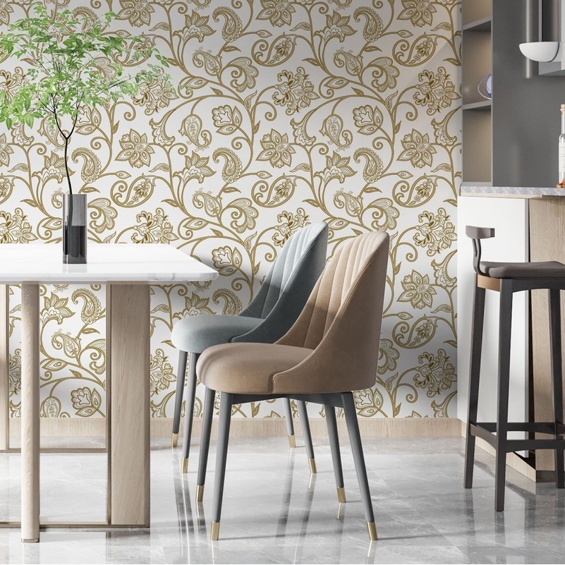 Papel De Parede Adesivo Lavável patra Sala/Quarto/Cozinha/Área externa ...