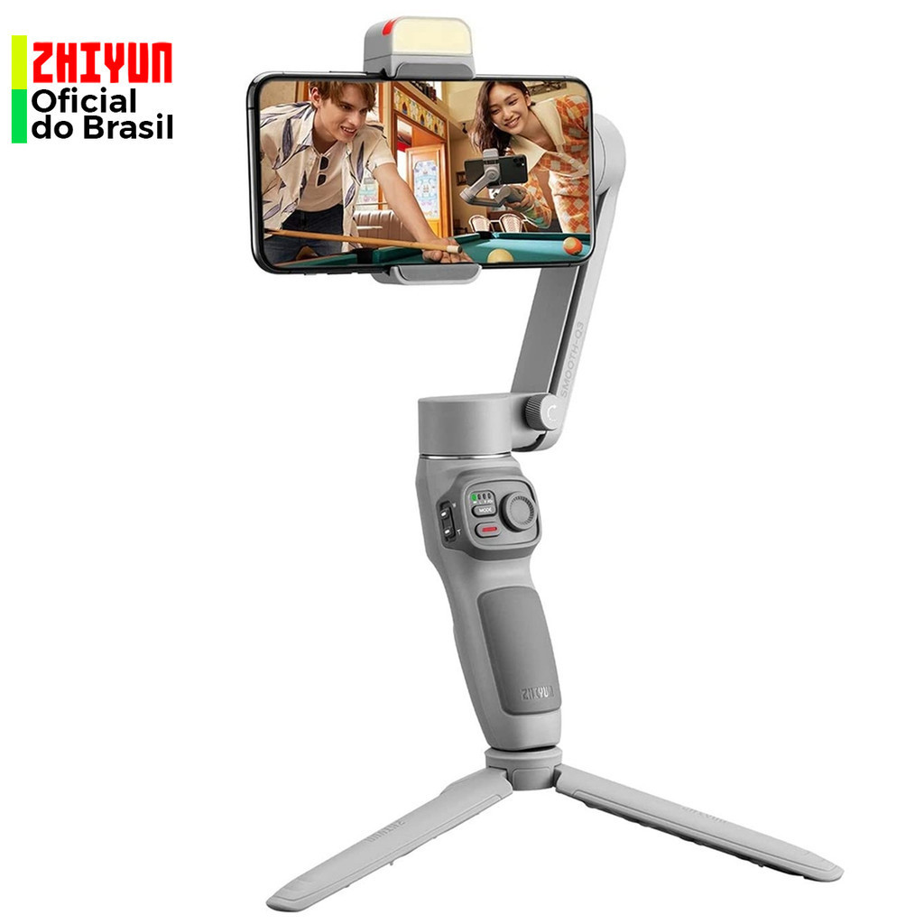 Estabilizador Celular Smooth Q3 Gimbal Zhiyun | Shopee Brasil