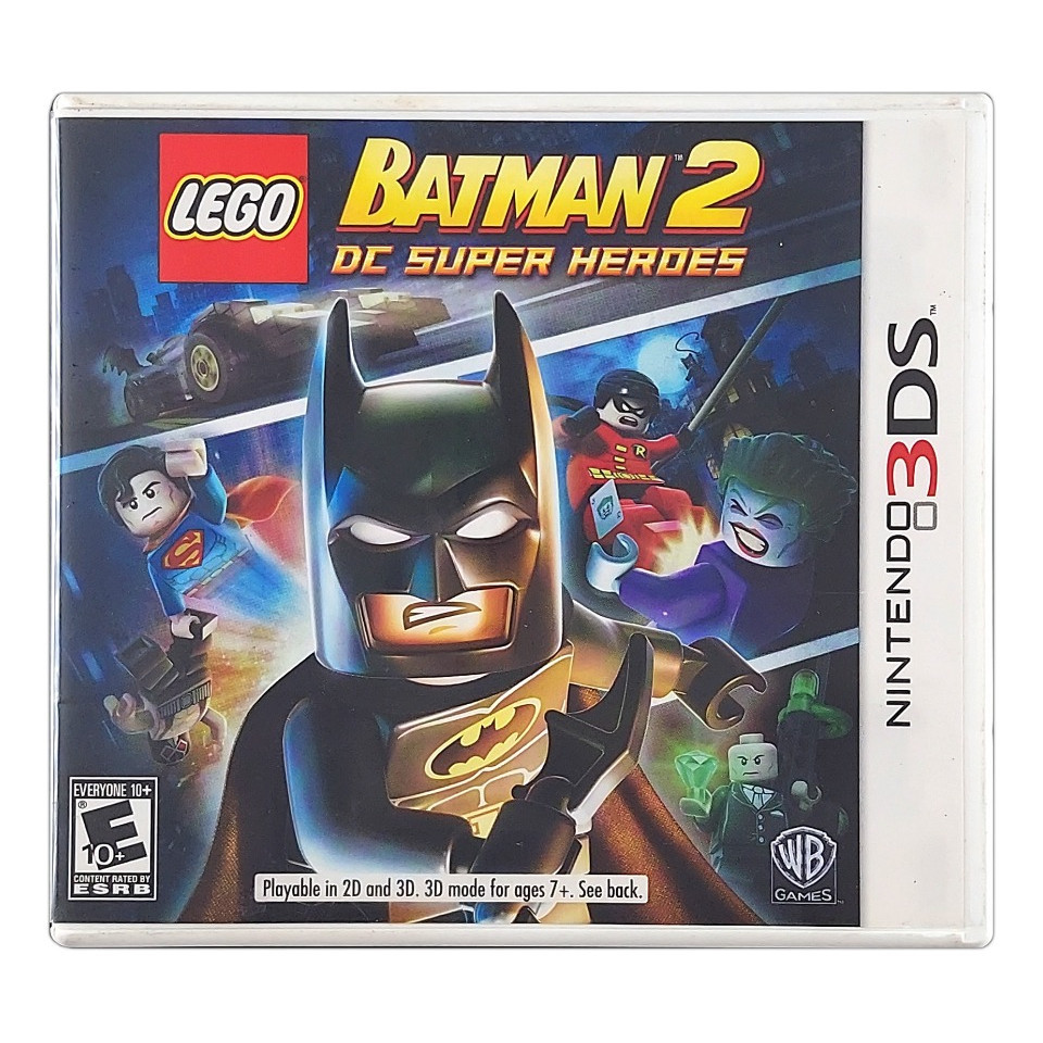 LEGO Batman 2 DC Super Heroes Nintendo 3DS Original Completo | Shopee ...