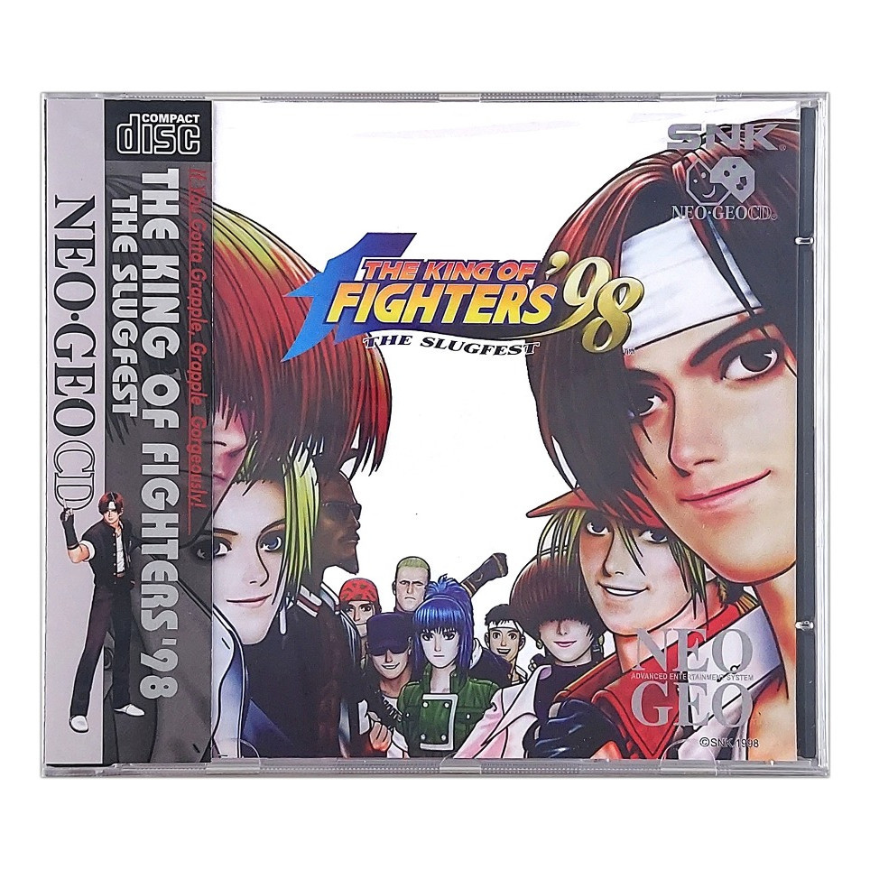 The King of Fighters 98 the Slugfest Neo Geo CD Novo Lacrado | Shopee ...