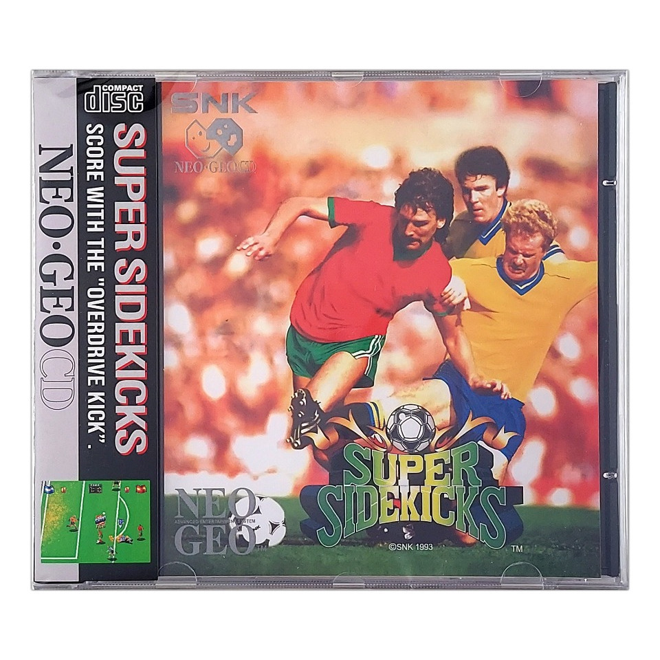 Super Sidekicks Neo Geo CD Novo Lacrado | Shopee Brasil