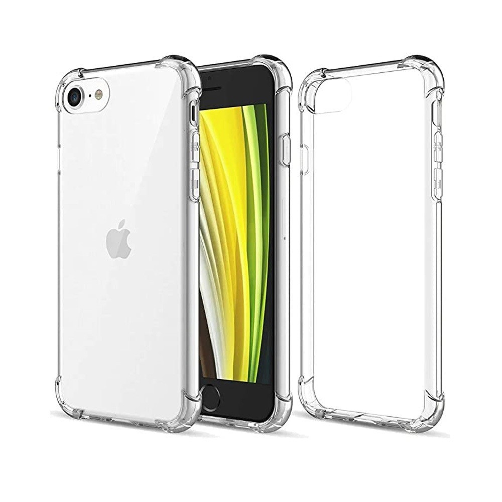Capa Capinha - iPhone SE 2020 - Anti Impacto Reforçada TPU Transparente ...