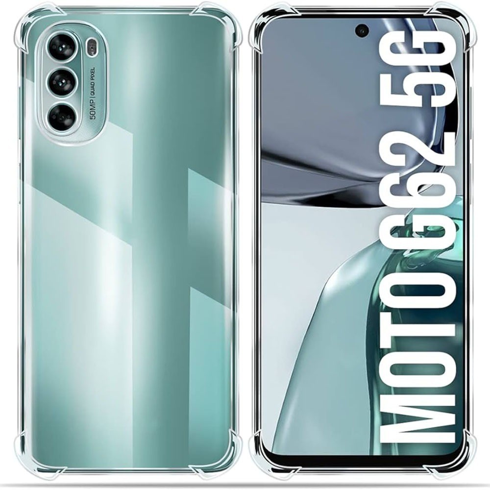 Capa Capinha - Moto G62 5G - Anti Impacto Reforçada TPU Transparente ...