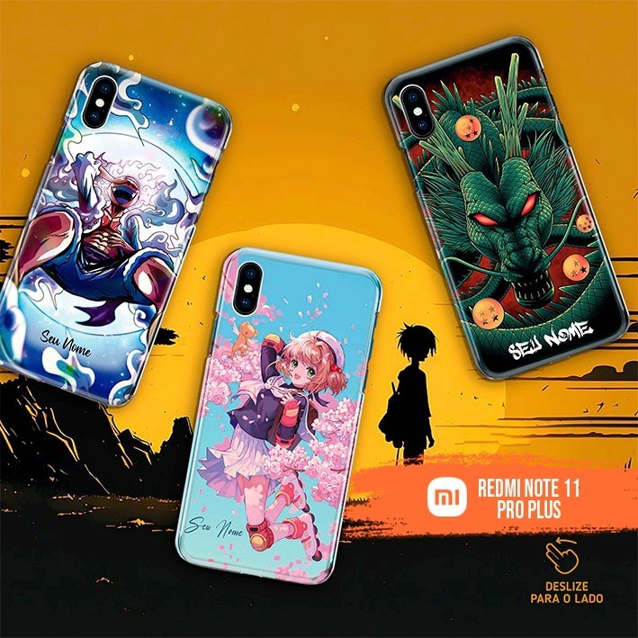 Capa Capinha - Redmi Note 11 Pro Plus 5G - Animes | Shopee Brasil