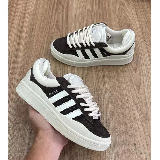 Tênis Casual Masculino x Bad Bunny Café Bege | Shopee Brasil