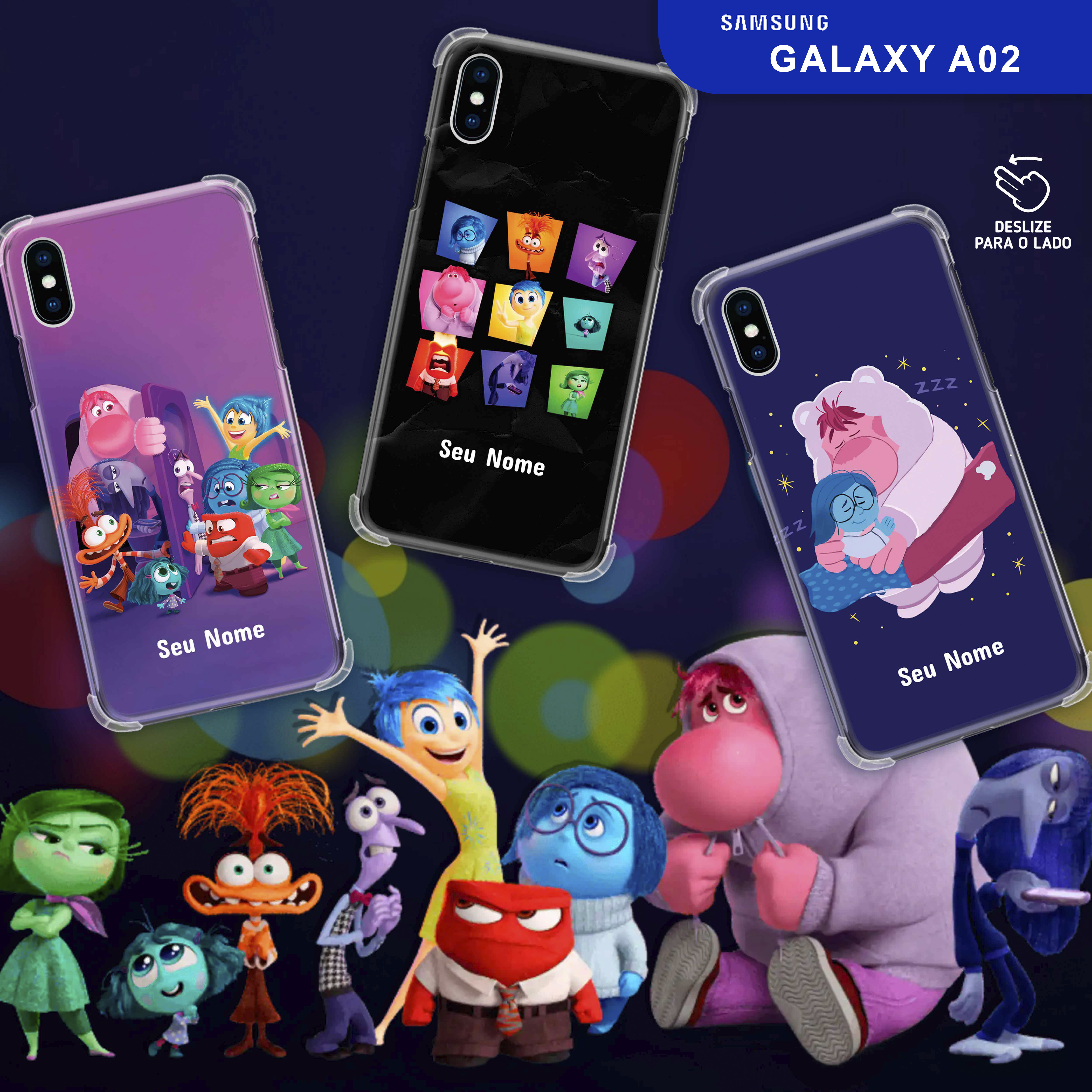 Capa Capinha - Samsung Galaxy A02 - Divertidamente Personalizada ...