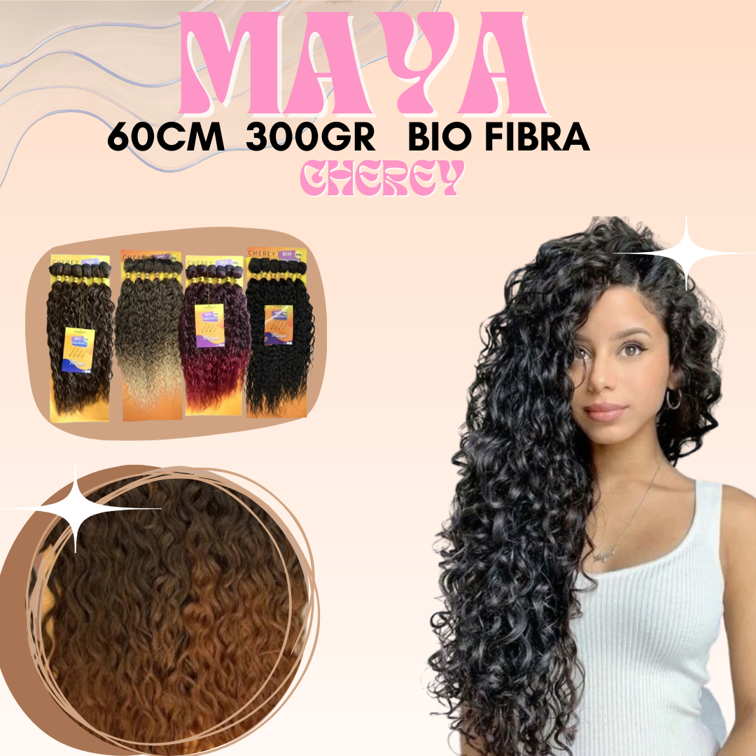 BIO FIBRA - CABELO ORGANICO MODELO MAYA 60 CM 300GR | Shopee Brasil