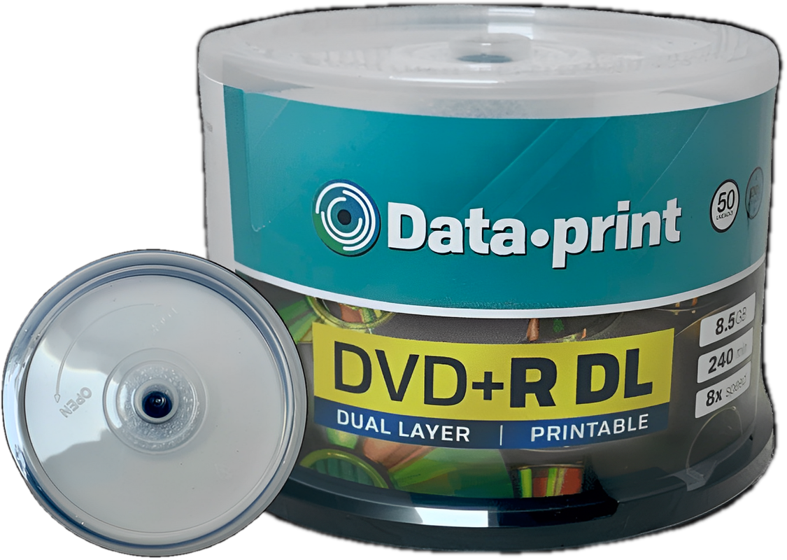 200 Unidades Dual Layer Data Print DL Printable | Shopee Brasil