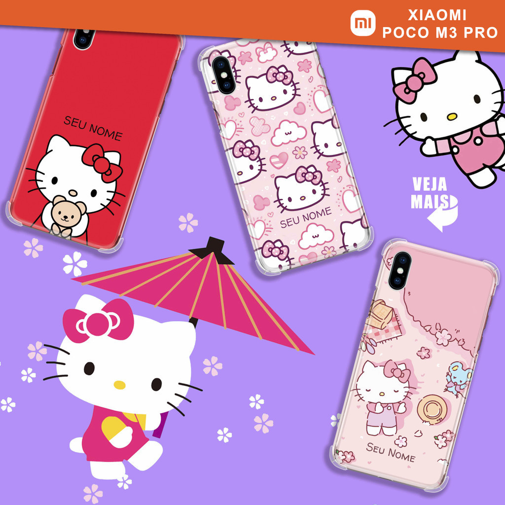 Capa Capinha - Xiaomi Poco M3 Pro - Hello Kitty Personalizada | Shopee ...