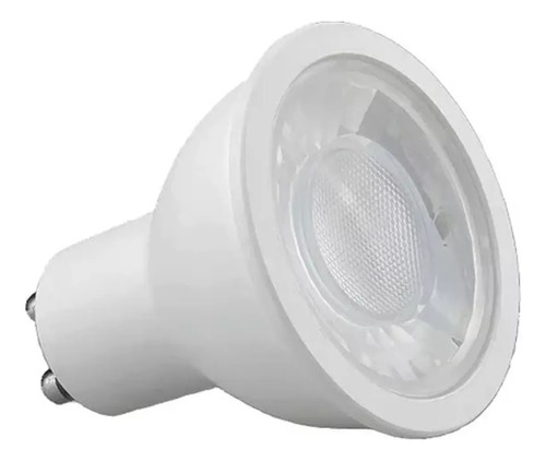 Lampada Led MR16 4,8w Cob, Soquete Gu10 Branco Quente 3000k a 3500k Luz ...