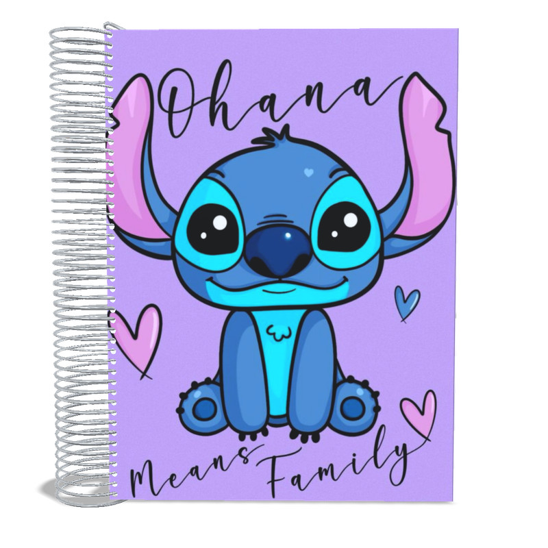 Caderno Stitch 20 matérias 400 Folhas | Shopee Brasil