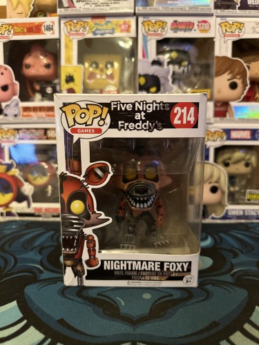 Funko Pop Nightmare Foxy Five Nights At Freddy's | Shopee Brasil
