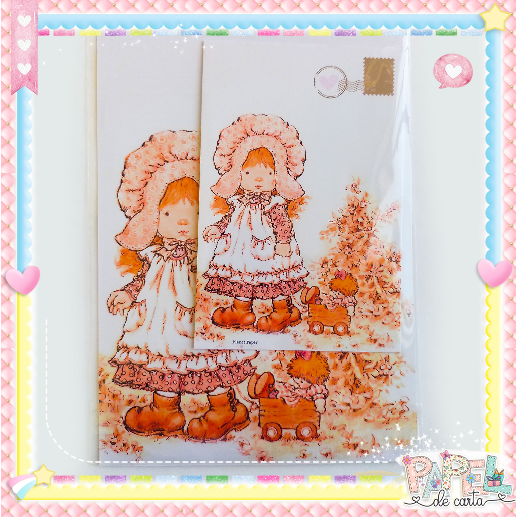Papel de Carta Sarah Kay ( Kit com Capa dura, 2 Papéis, Envelope e ...