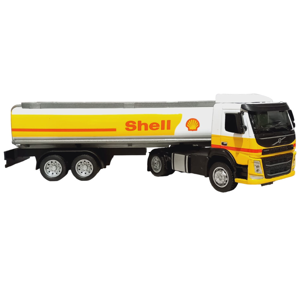 Miniatura Caminhão Tanque Volvo Shell 1:50 | Shopee Brasil