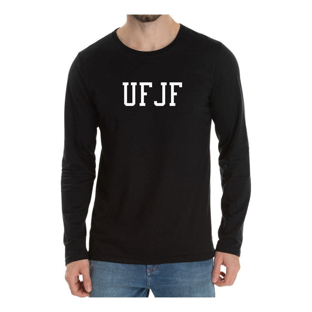Camiseta Manga Ufjf Universidade Federal De Juiz De Fora | Shopee Brasil
