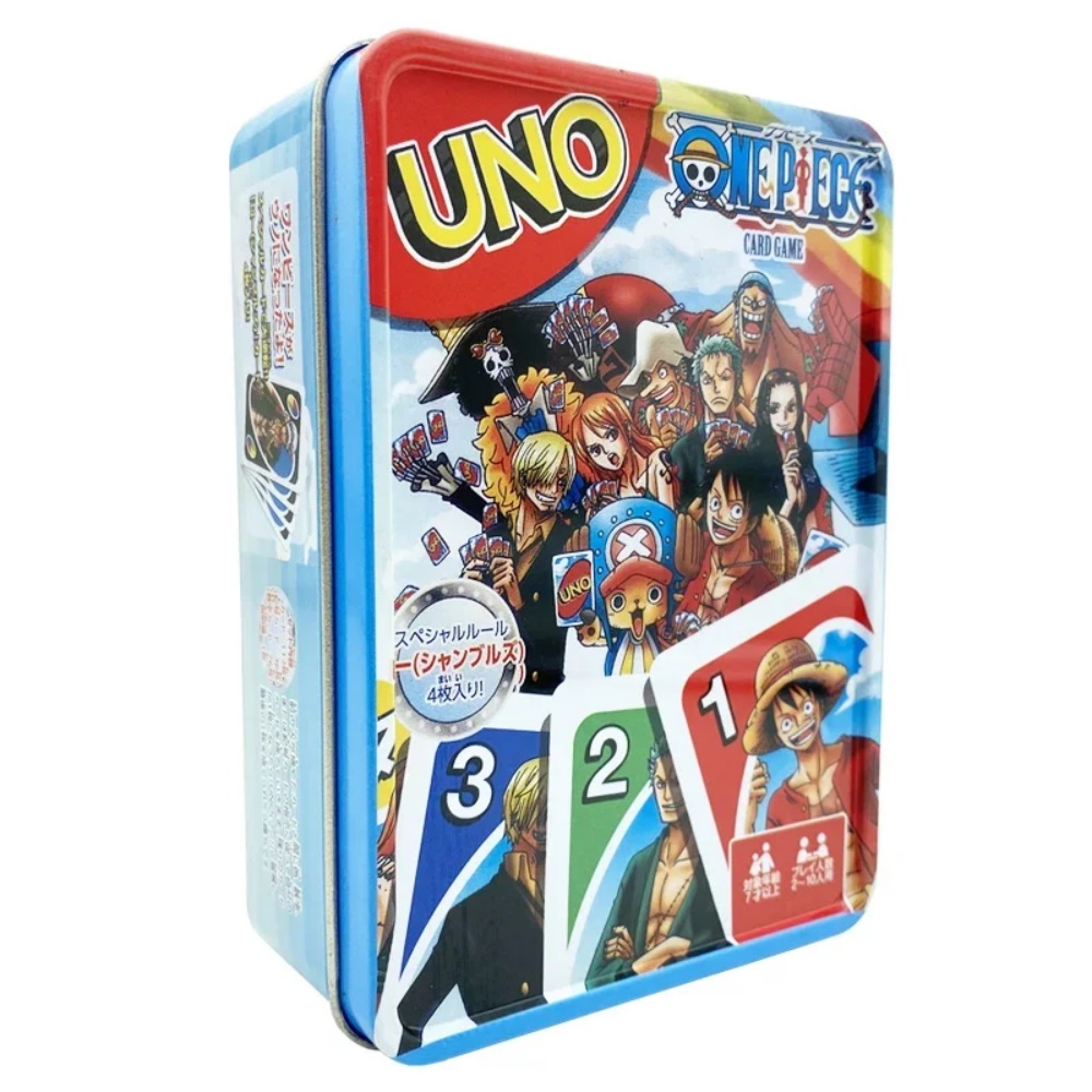 Jogo de Cartas UNO One Piece (Edição em Lata) | Shopee Brasil