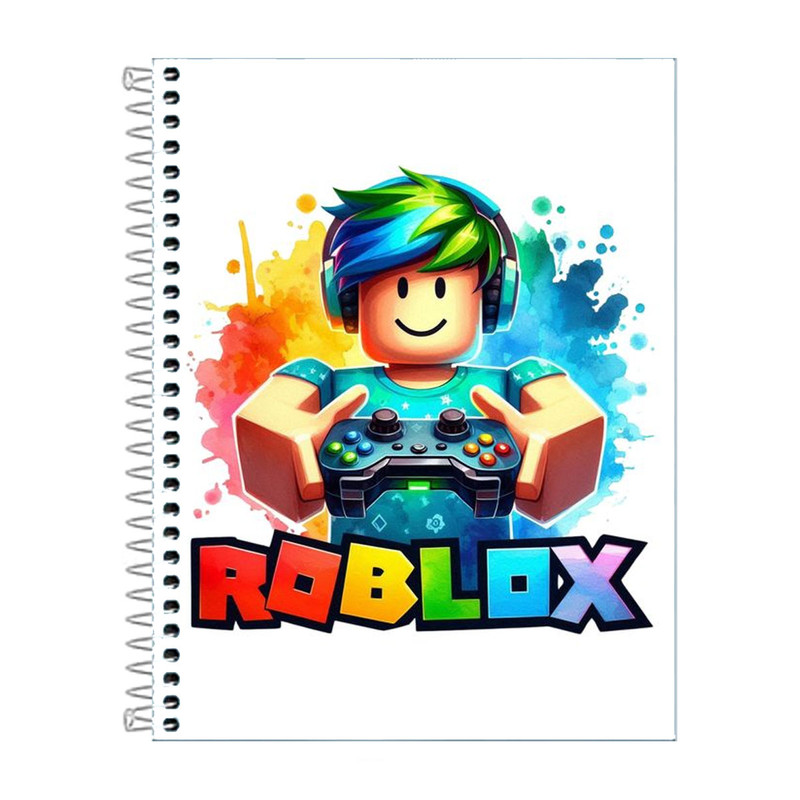Caderno Roblox 1 Matéria 80 Folhas | Shopee Brasil