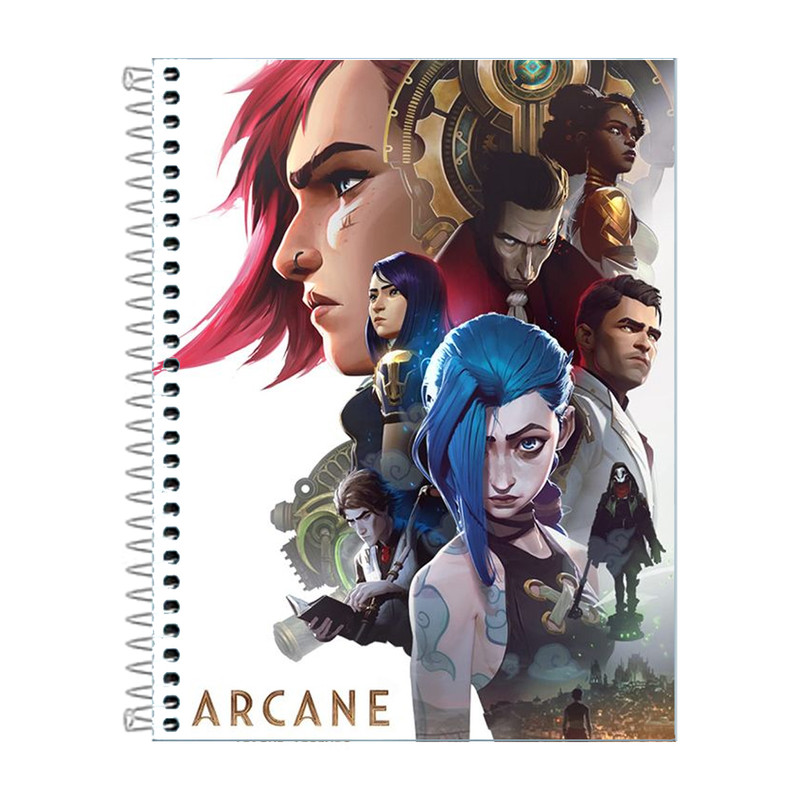Caderno Arcane 20 Matérias 320 Folhas | Shopee Brasil
