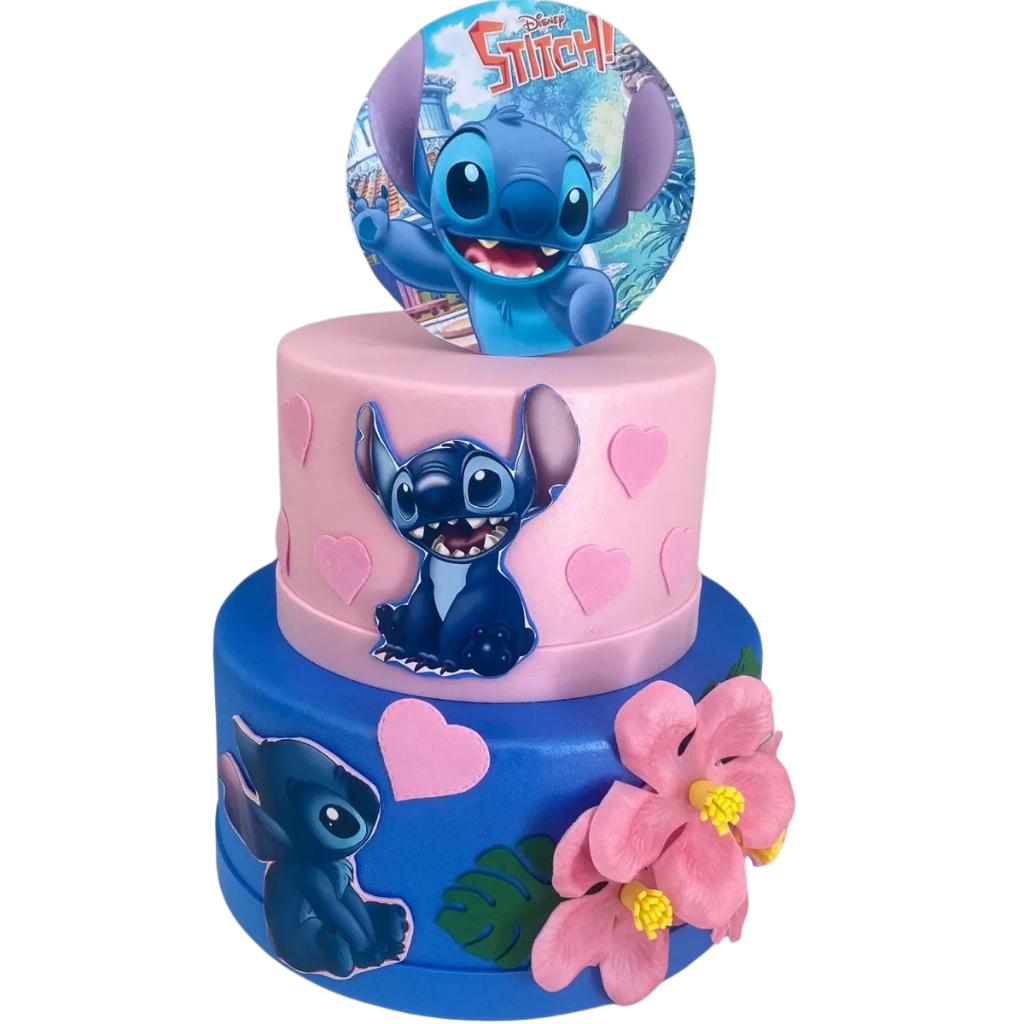 BOLO FAKE STITCH I | Shopee Brasil