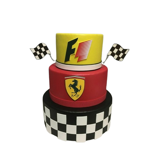 Bolo Fake Fórmula 1 Ferrari 3 Andares | Shopee Brasil