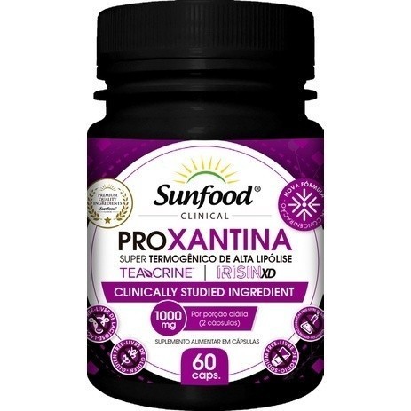 Proxantina 1000mg 60 Cápsulas - Sunfood | Shopee Brasil