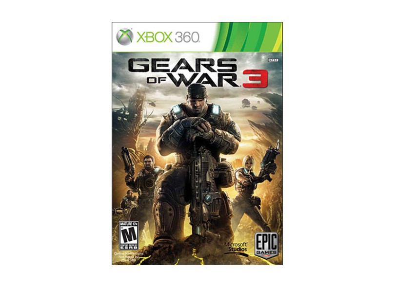 Gears Of War 3 Xbox 360 lt | Shopee Brasil