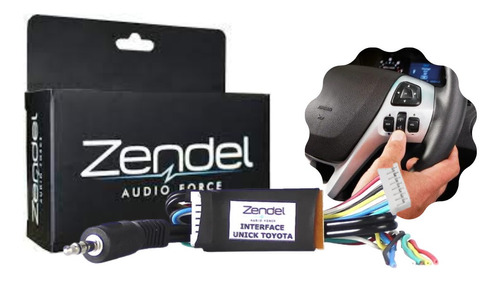 INTERFACE CONTROLE VOLANTE UNICK ZD-UTO V4 ZENDEL | Shopee Brasil