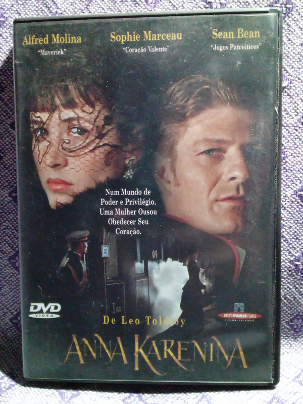 Dvd Anna Karenina - Sophie Marceau - Bernard Rose - St24 | Shopee Brasil