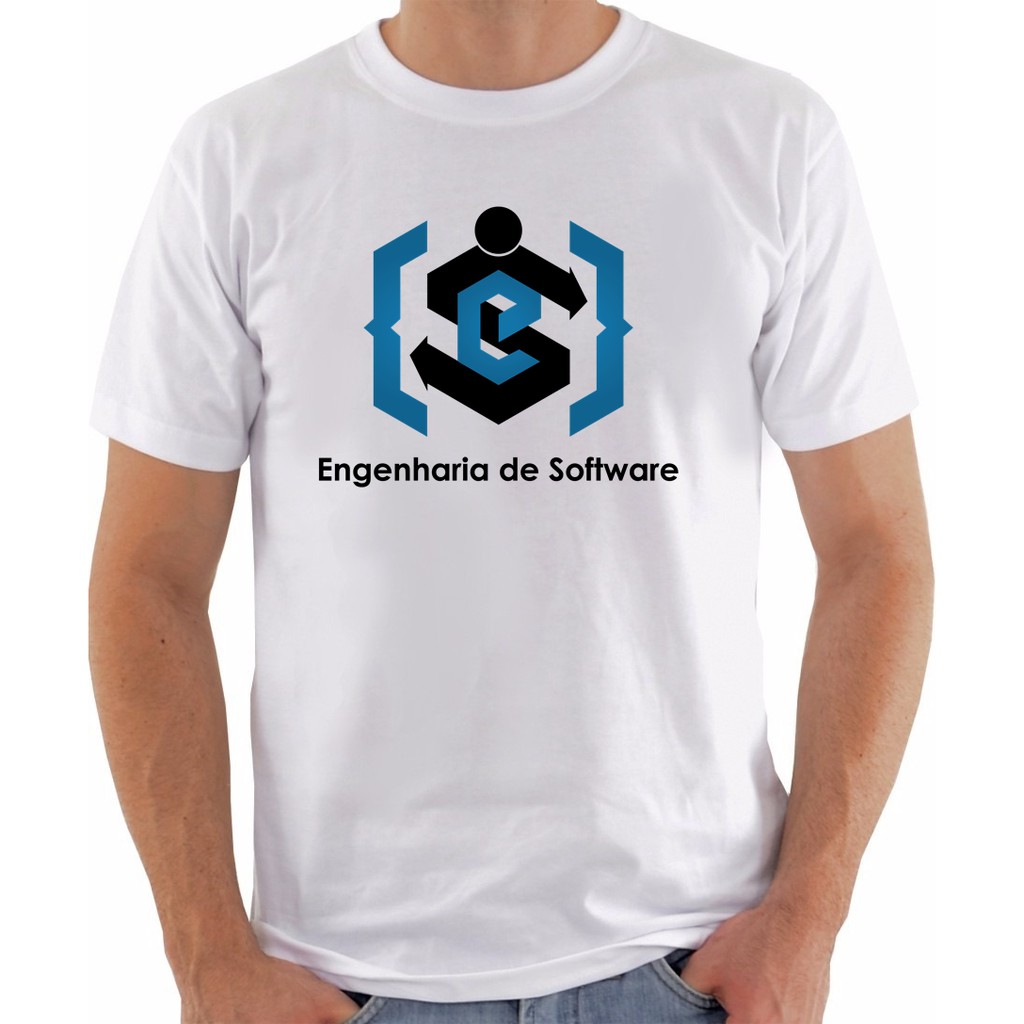 camiseta engenharia de software logo ti tecnologia | Shopee Brasil