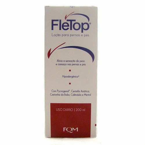 Locao Para Pernas e Pes Fletop 200ml | Shopee Brasil