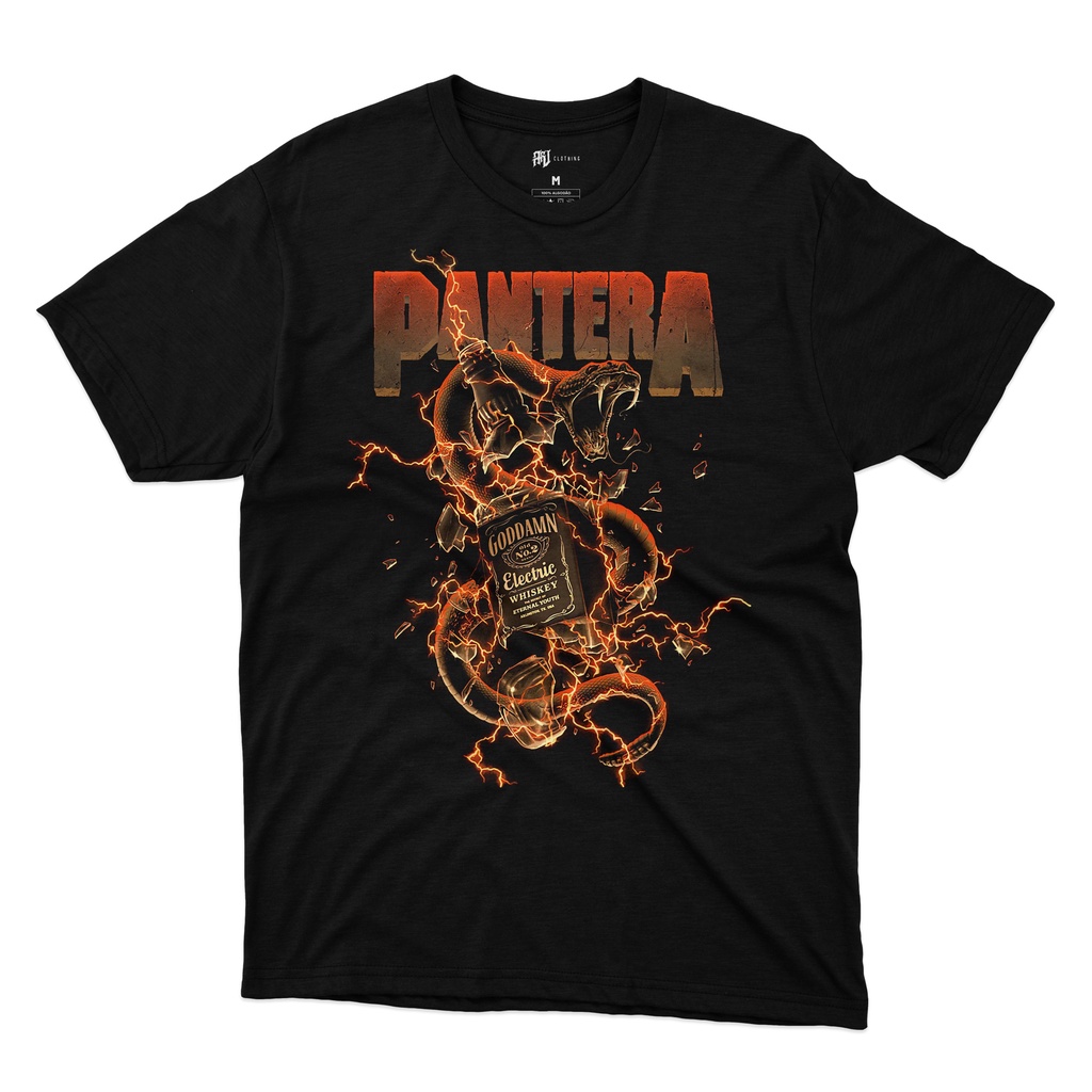 Camiseta Pantera Goddamn Electric Snake Whiskey Reinventing The Steel ...