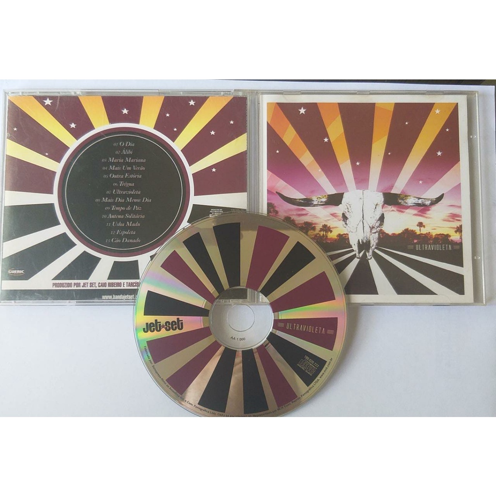 CD BANDA JET SET - ULTRAVIOLETA | Shopee Brasil