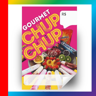 Adesivo para Chup Chup Gourmet – Artesanais, Ideais para Festas e ...