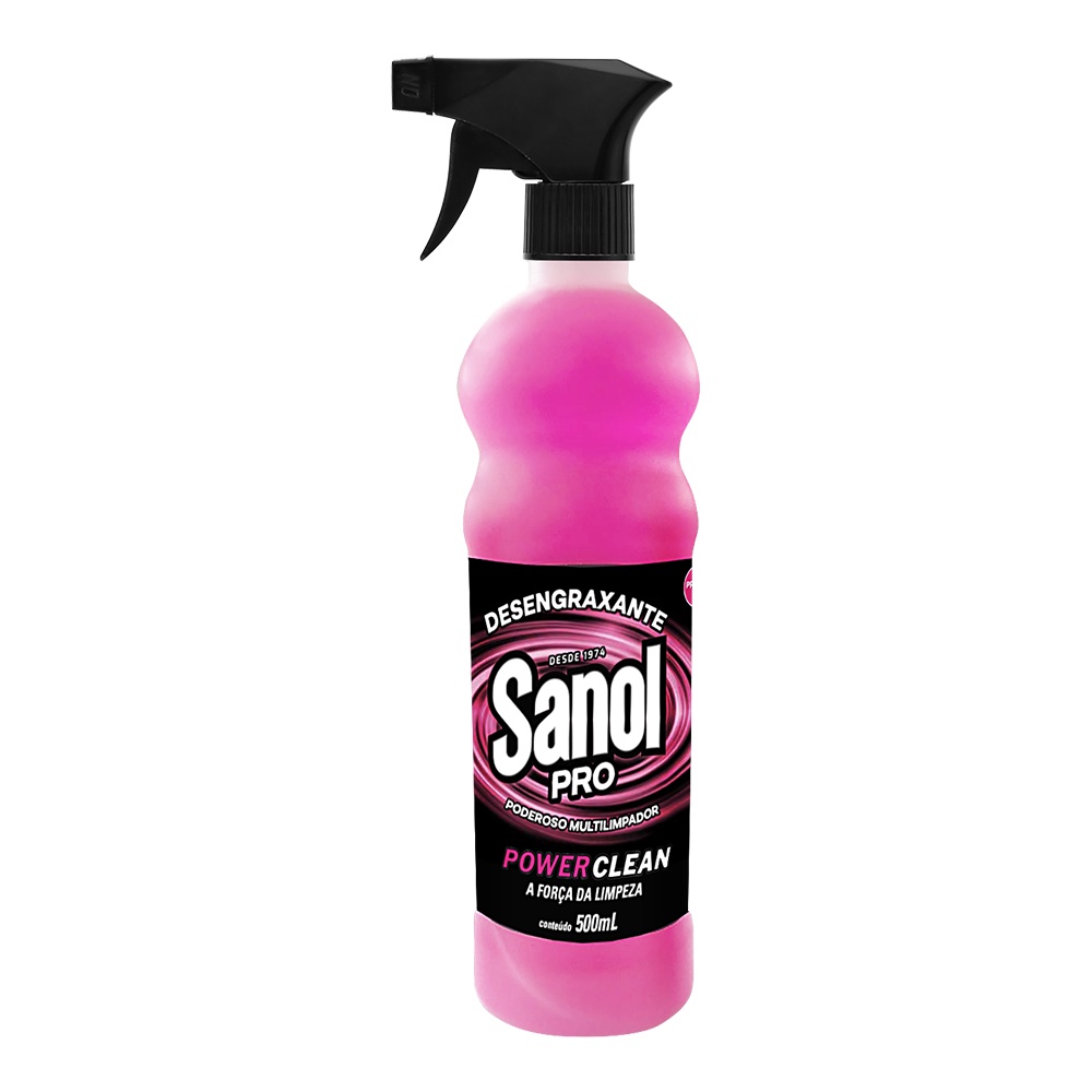 Desengraxante Sanol Pro Power Clean 500ml - Multilimpador para Diversas ...
