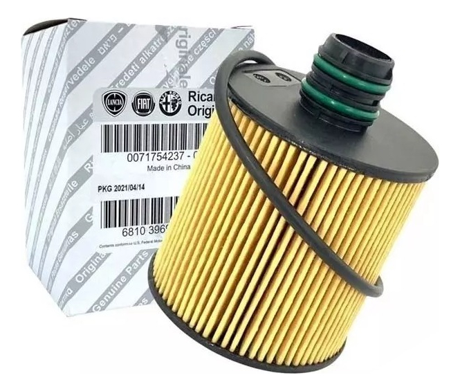 Filtro De Óleo Do Motor Fiat Toro Diesel Original 71754237 - Peça ...