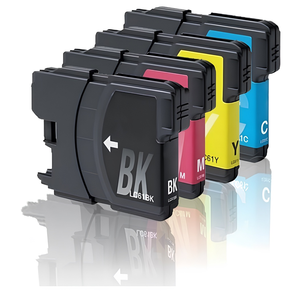 Kit Cartucho Para Brother DCP-165C LC61 LC-61 compatível | Shopee Brasil