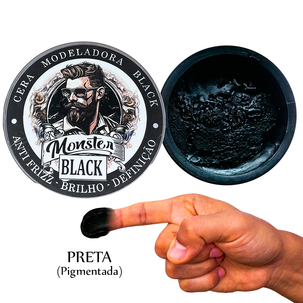10 cera Modeladora Tranças Incolor Cabelo Box Braid Baby Hair Nagô ...