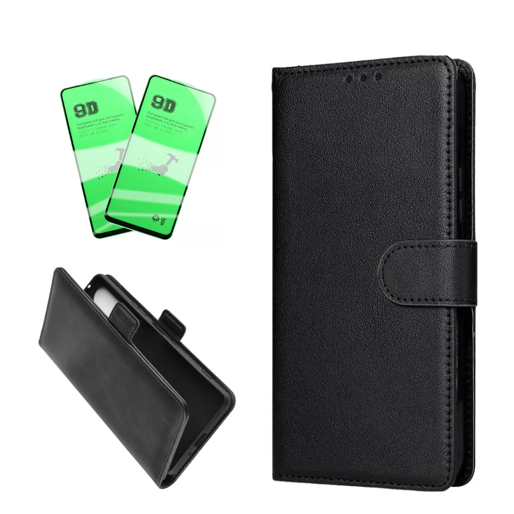 Capa Carteira Flip + 2x Película Para Moto Edge 50 Ultra Xt2401 6.7 ...