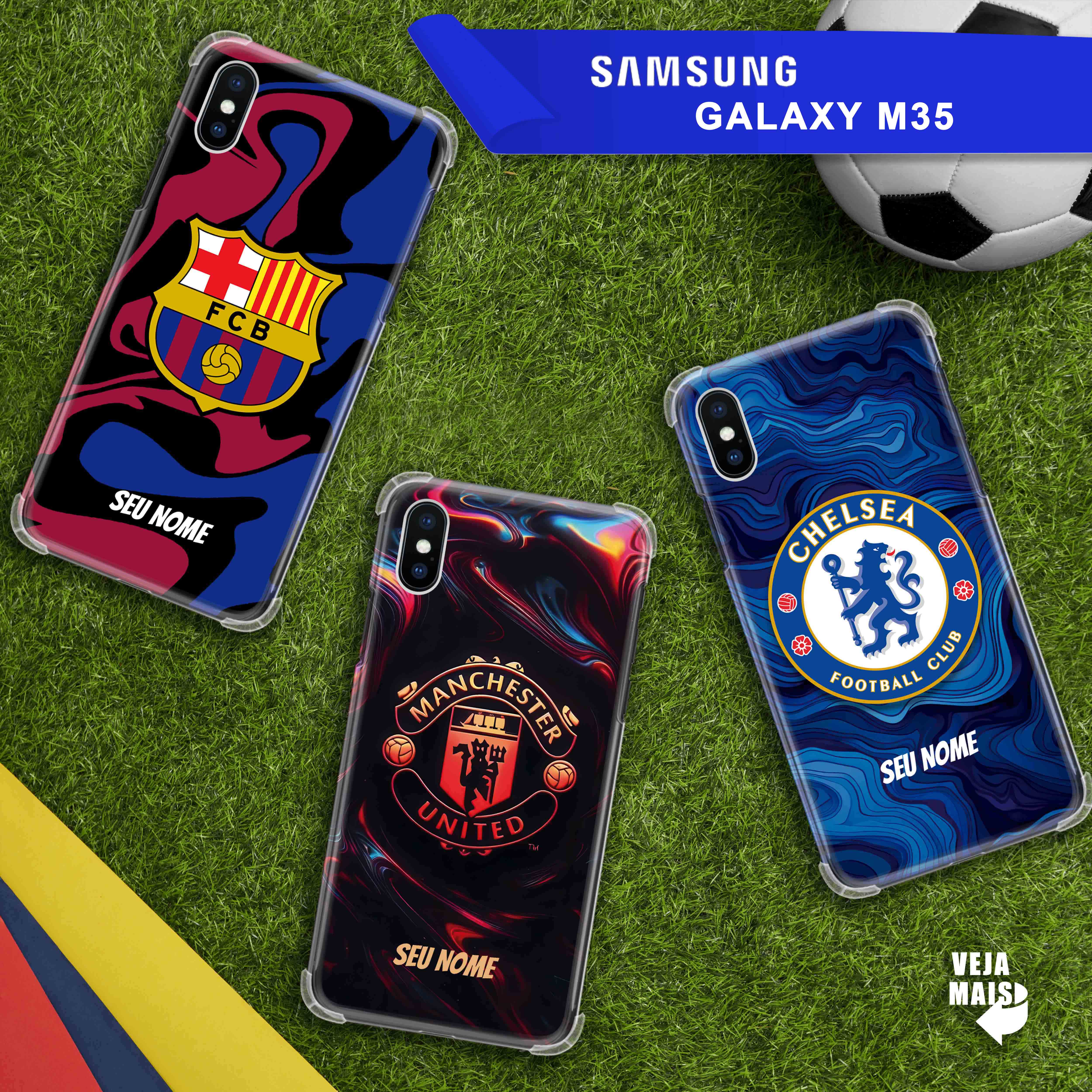 Capa Capinha - Samsung Galaxy M35 - Futebol Internacional Personalizado ...